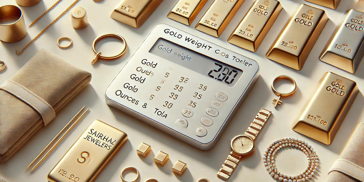 Gold Weight Converter to Ounce and Tola — Sairahaz Jewelers